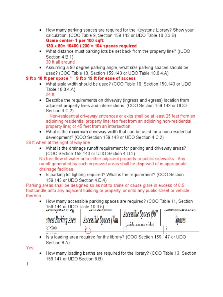 Parking Lot Design Calculations | PDF | Parking Lot | Civil Engineering