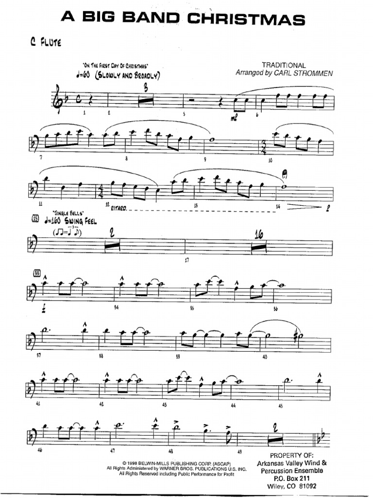 Christmas Big Band Score PDF | PDF