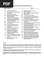 Postpartum Bonding Questionnaire | PDF | Sensitivity And Specificity ...