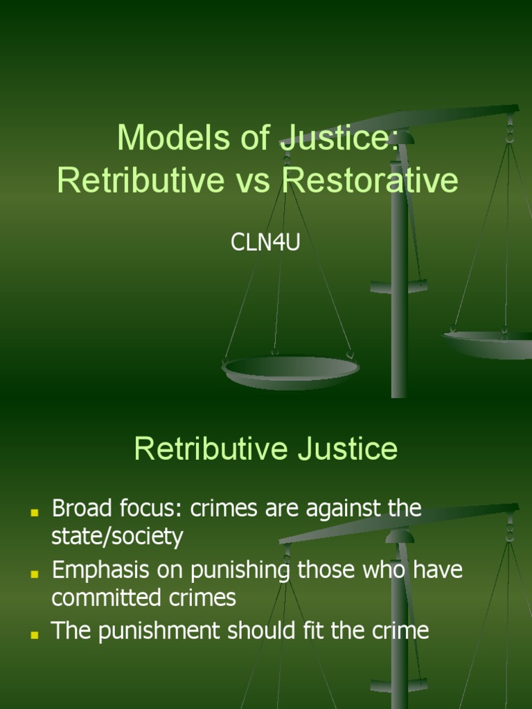 Models of Justice | PDF