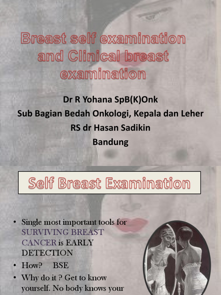Breast Self-Examination Guide | PDF