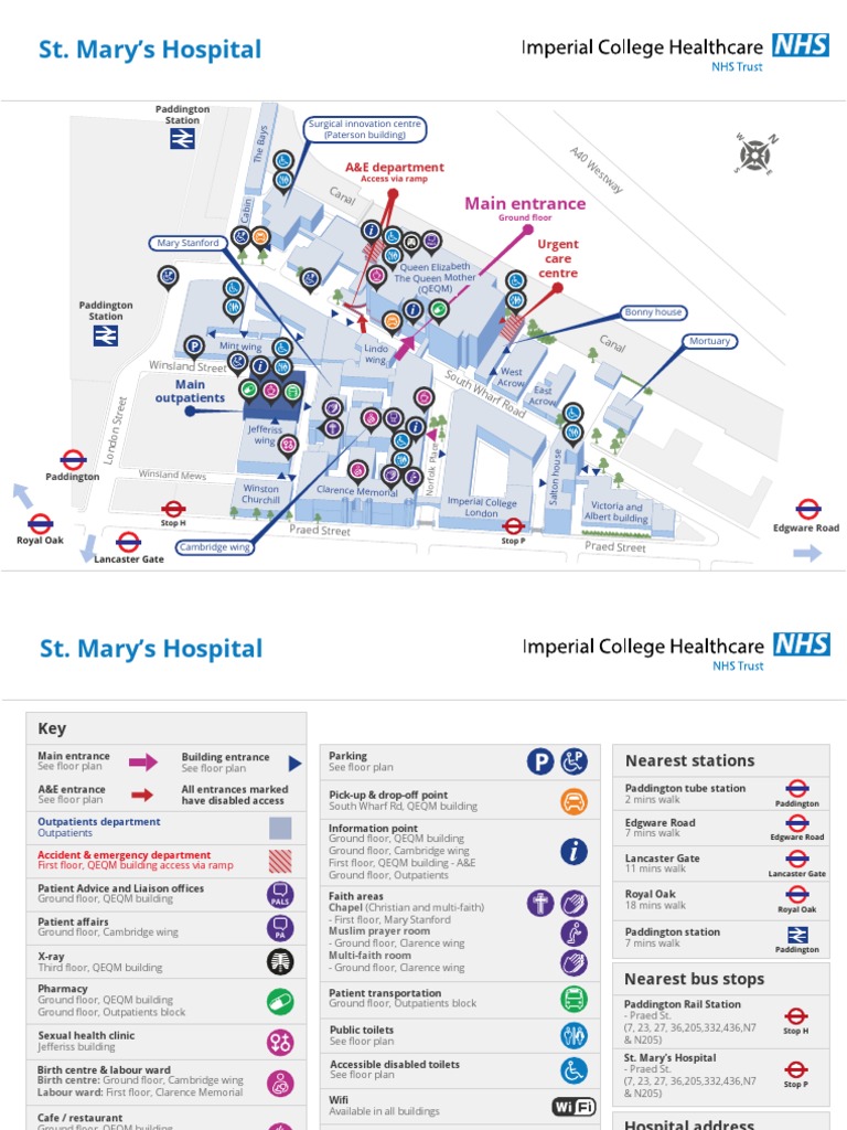 St. Mary's Hospital: Main Entrance | PDF