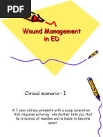 The Procedure Note - Laceration Repair | PDF | Wound | Surgical Suture