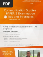 Communication Studies 2022 P2 | PDF