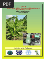 Abaca Fiber | PDF | Materials | Textiles