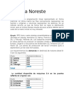 Matriz de Secuencias Y Matriz de Tiempos | PDF | Matriz (Matemáticas)