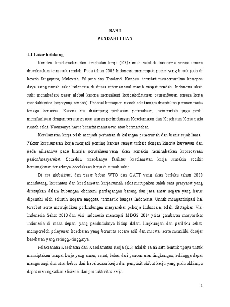 Makalah MSPM k3 Kel 1 | PDF