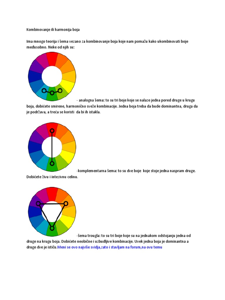Harmonija Boja | PDF