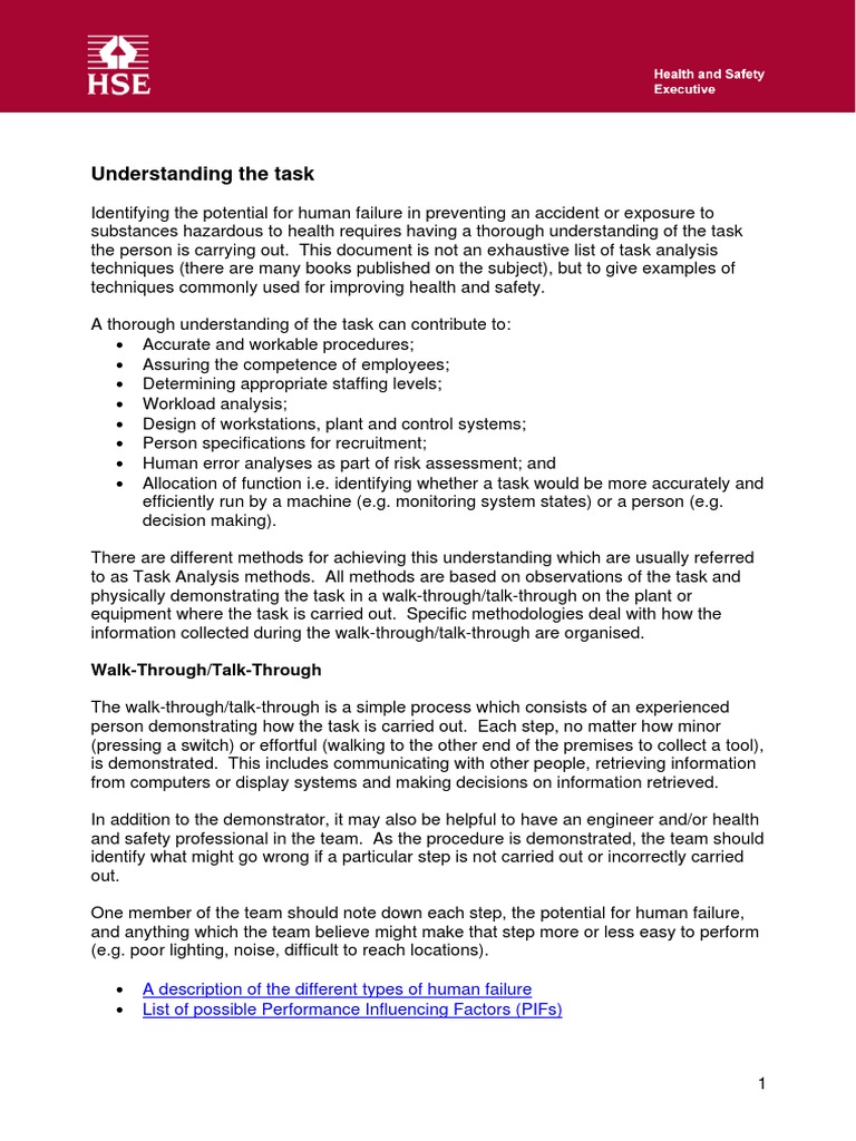 Understanding The Task | PDF | Emergence | Psychological Concepts