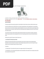 Ukuran Pipa AC Berdasarkan PK | PDF