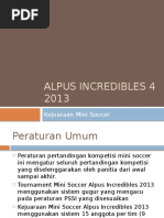 Aturan Futsal Lengkap dan Detail | PDF