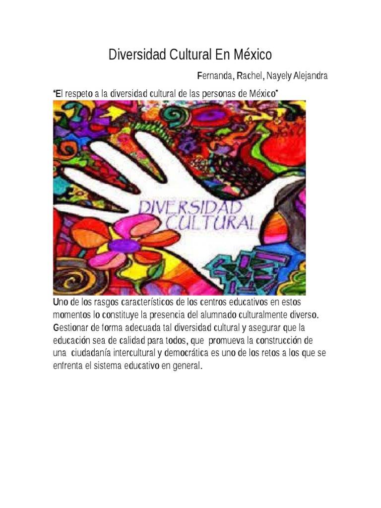 Diversidad Cultural en México | Diversidad cultural | México