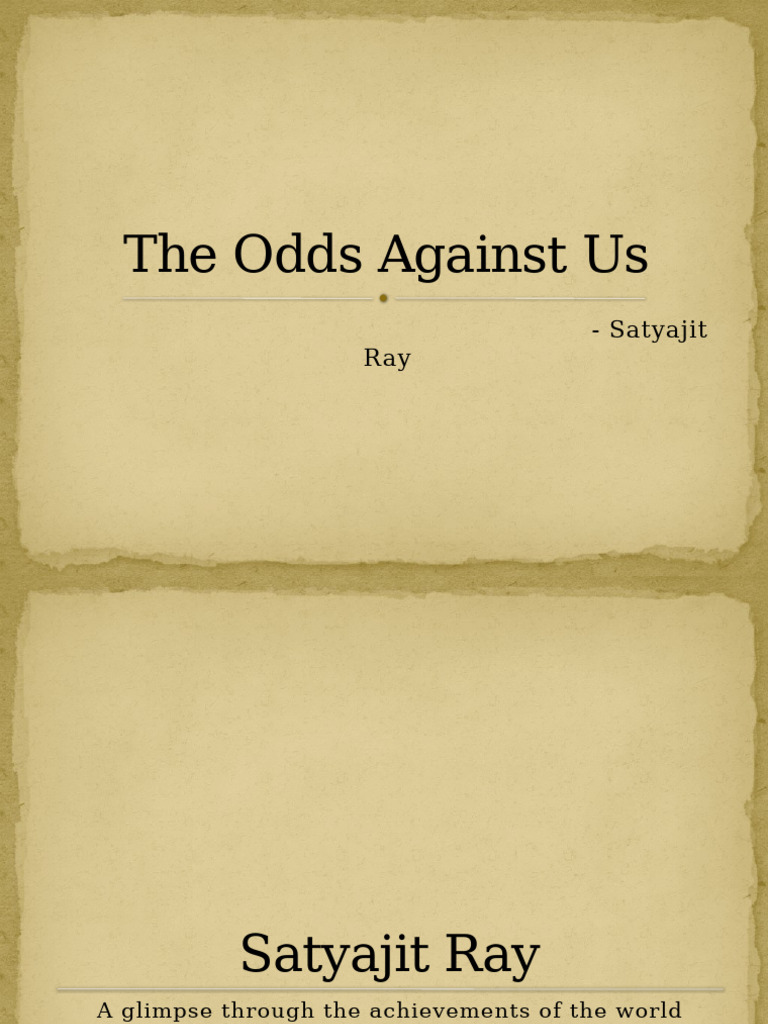 The Odds Against Us | PDF