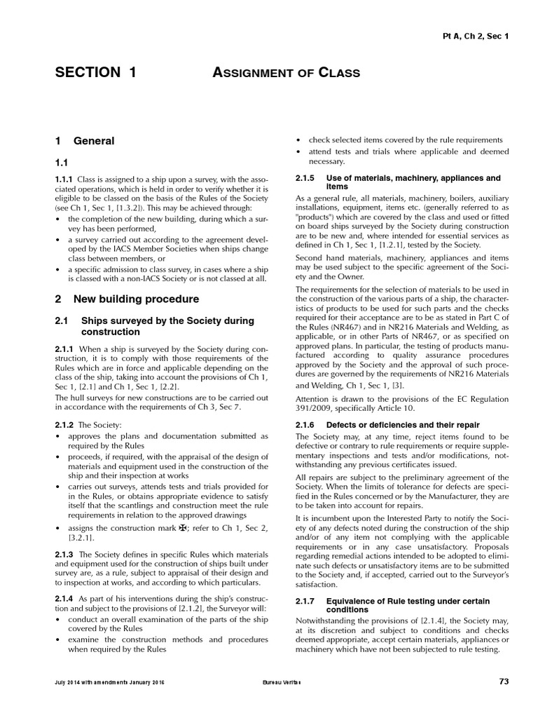 Bureau Veritas Rules Ships 2 | PDF | Ships | Oil Tanker