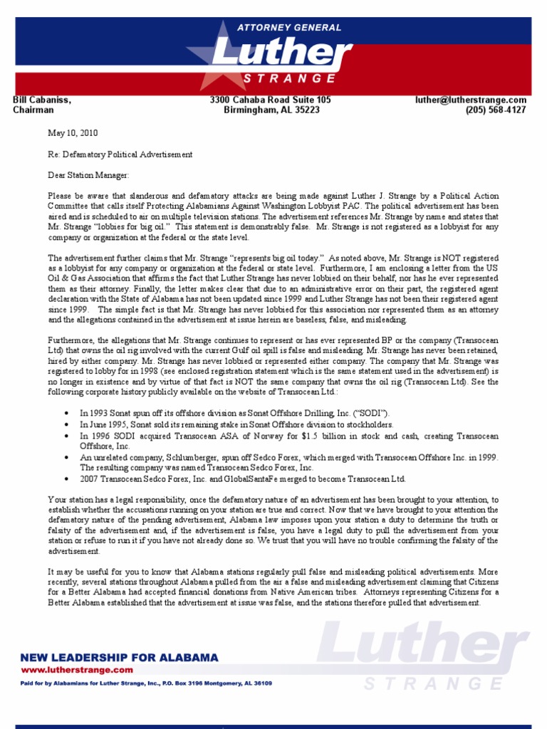 Cease and Desist Letter. | PDF | Government