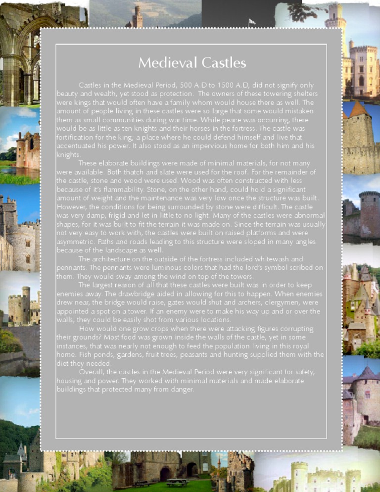 Castle | PDF | Castle | Fortification