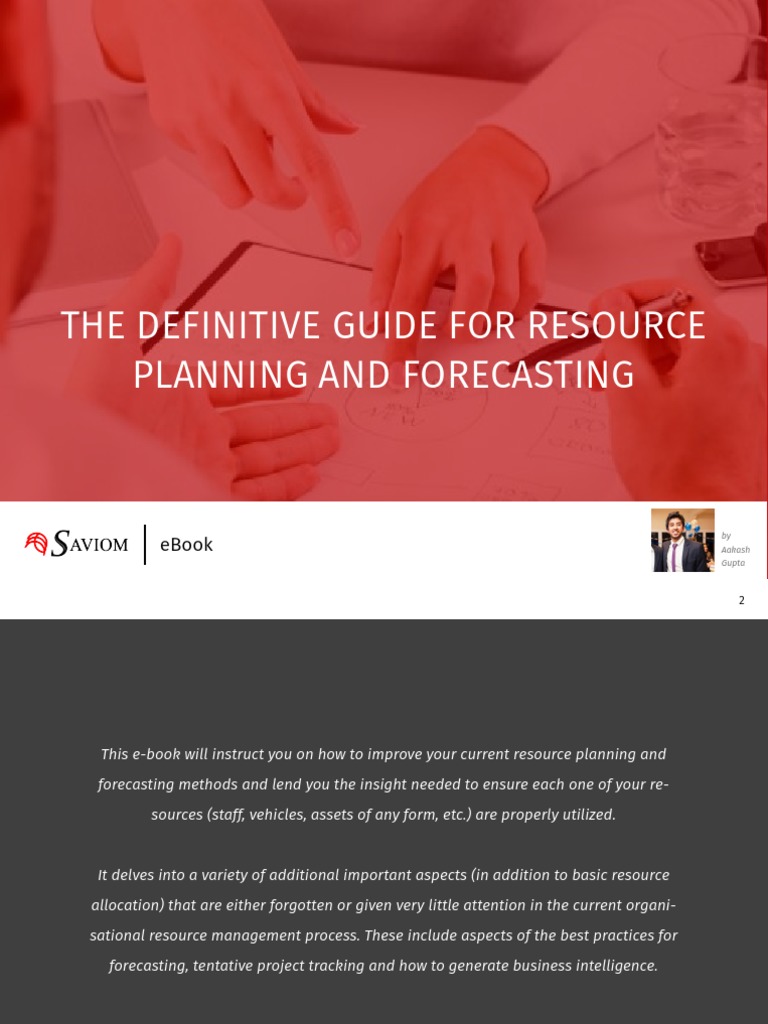 The Definitive Guide For Resource Planning and Forecasting | PDF ...