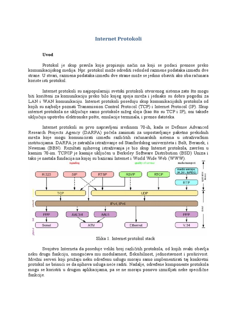 Internet Protokoli - Seminar | PDF