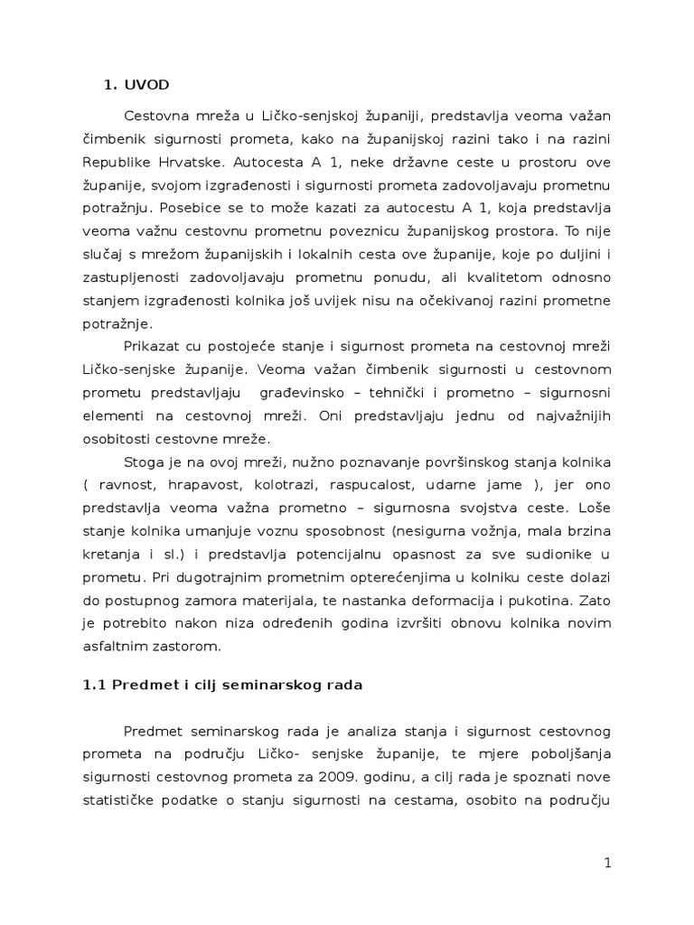 Seminarski rad-PRIMJER | PDF