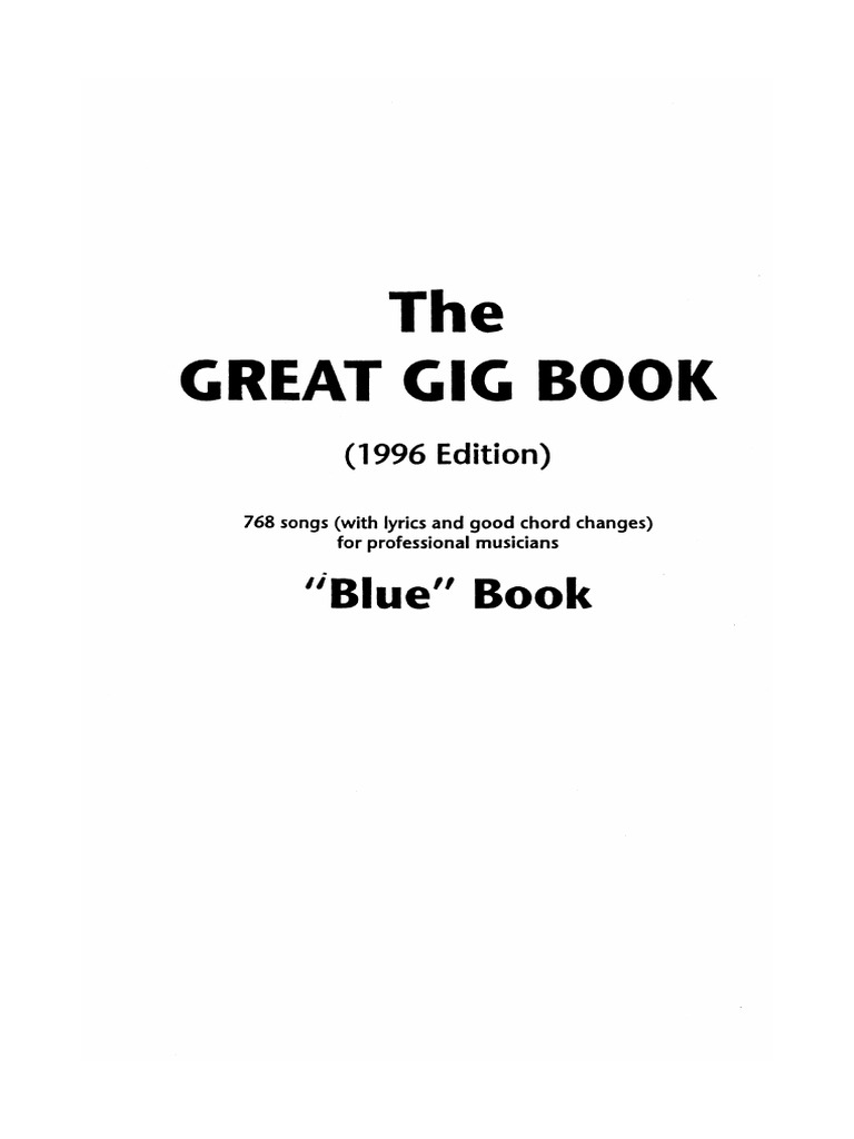 Libro Azul Partituras | PDF