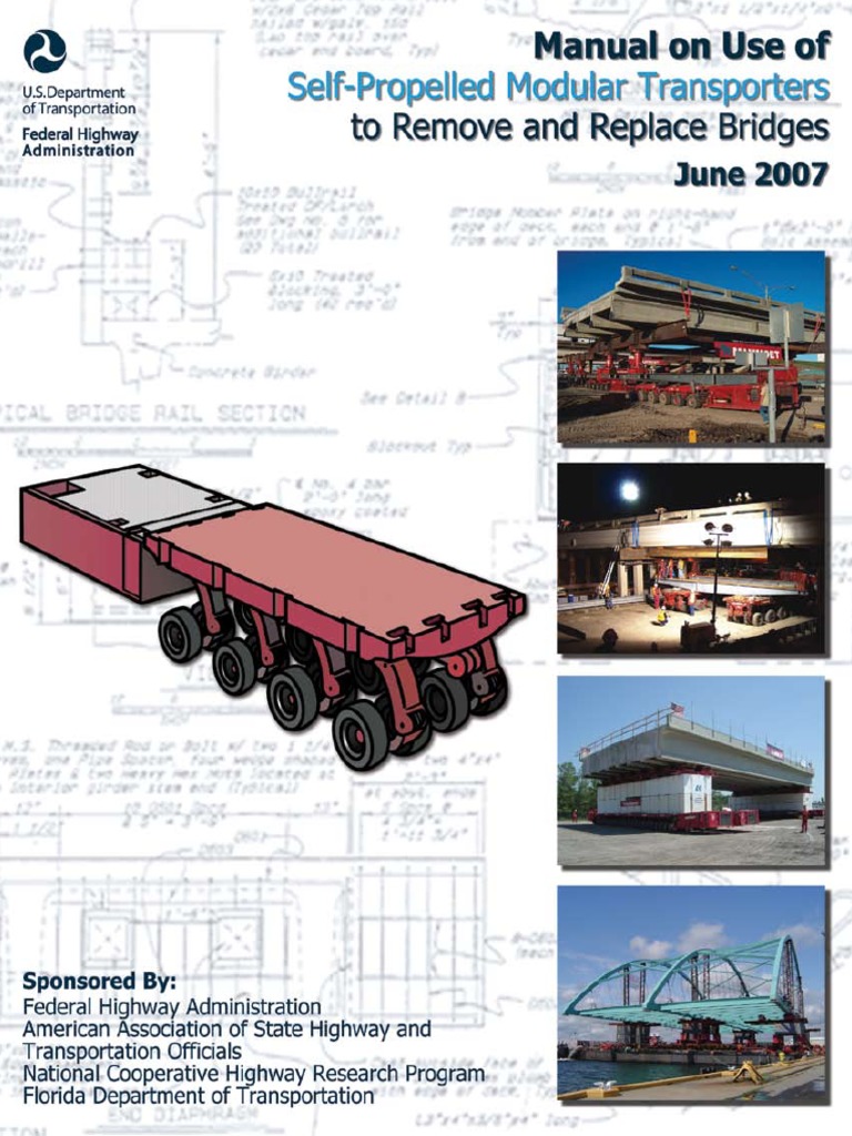 US FHWA Manual On Use of SPMTs 06-2007 PDF | PDF | Traffic | Bridge