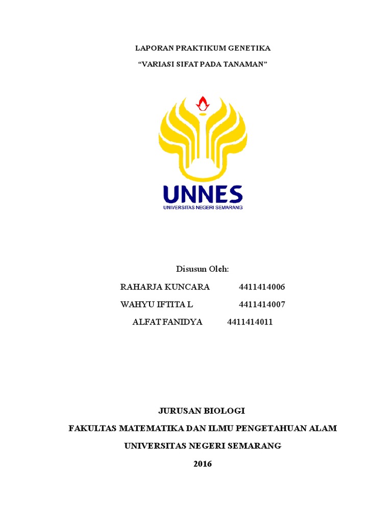 Variasi Sifat Pada Tanaman | PDF