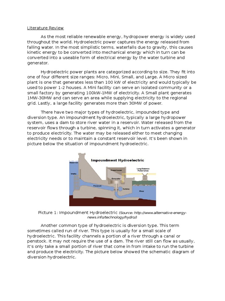Hydropower Energy Overview | PDF | Hydroelectricity | Reservoir