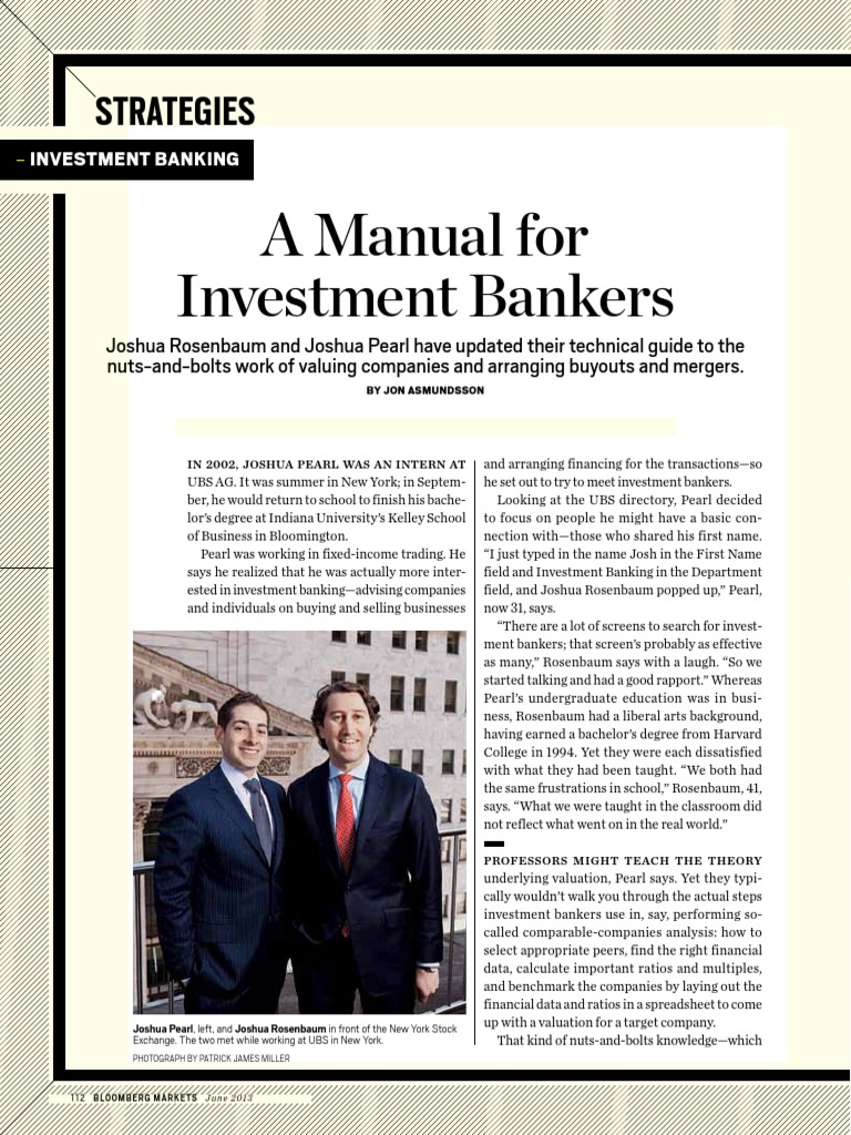 Bloomberg | PDF | Bloomberg L.P. | Investment Banking