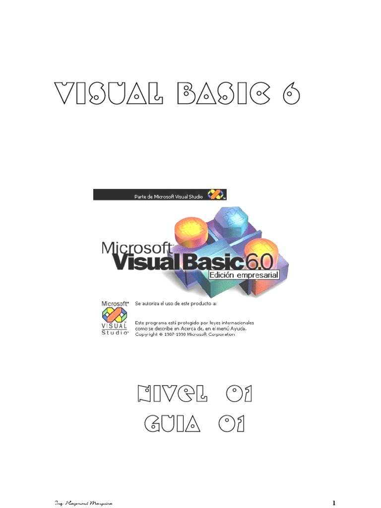 Guia de Visual Basic 6 | PDF | Objeto (informática) | Básico
