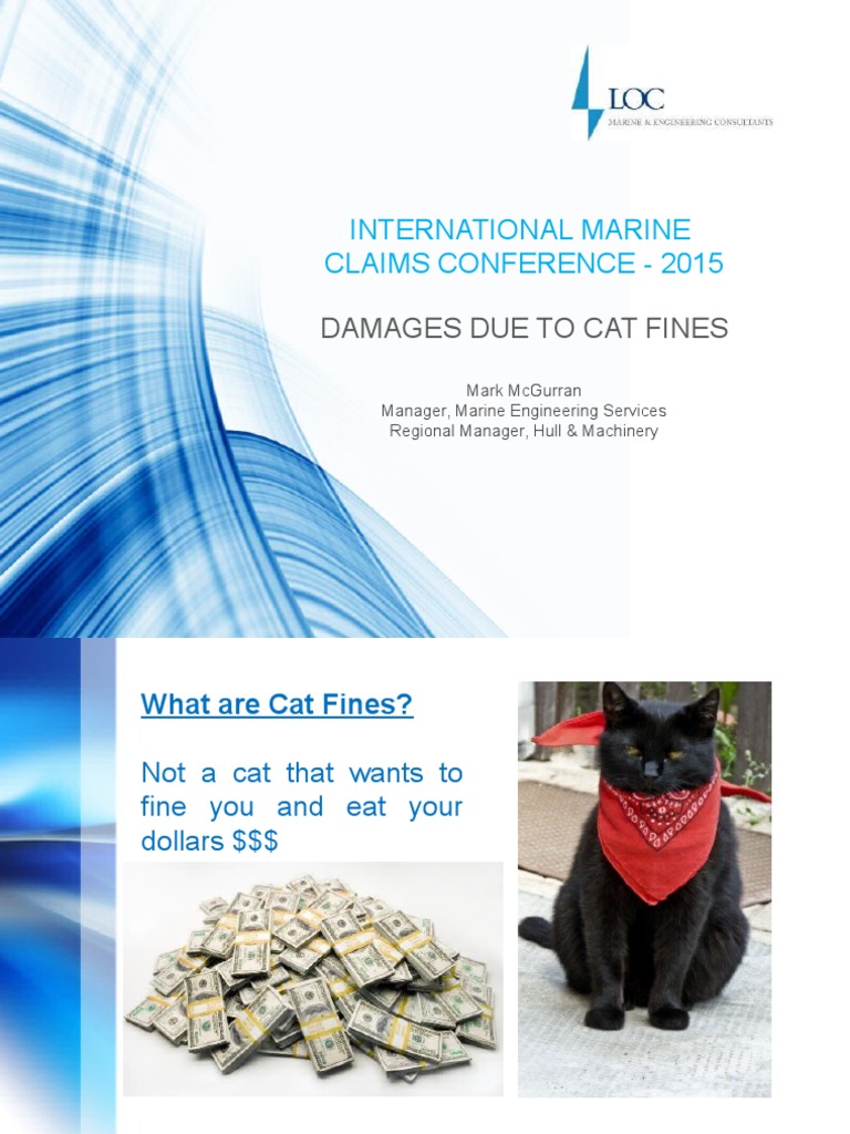 INTERNATIONAL MARINE CLAIMS - CAT FINES DAMAGES | PDF | Cylinder ...