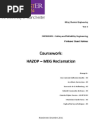 HAZID Worksheet FORM | PDF