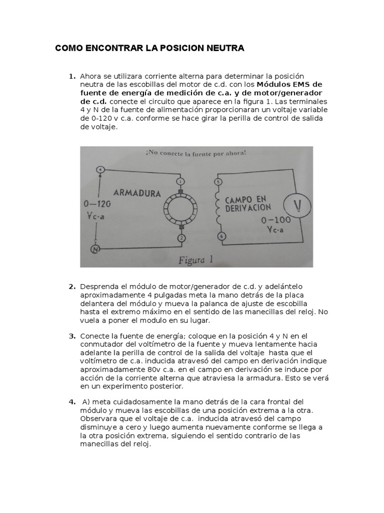 Como Encontrar La Posicion Neutra | Corriente alterna | Corriente eléctrica