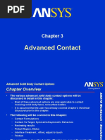 Advanced Solid Body Contact in ANSYS | PDF | Simulation | Friction