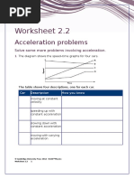 Grade 8 Physics Speed and Velocity Worksheet | PDF | Velocity | Speed