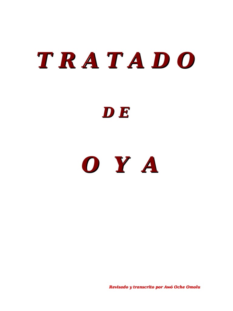 Ceremonias Previas A Un Santo de Oya | PDF | Santeria | Religión y creencia