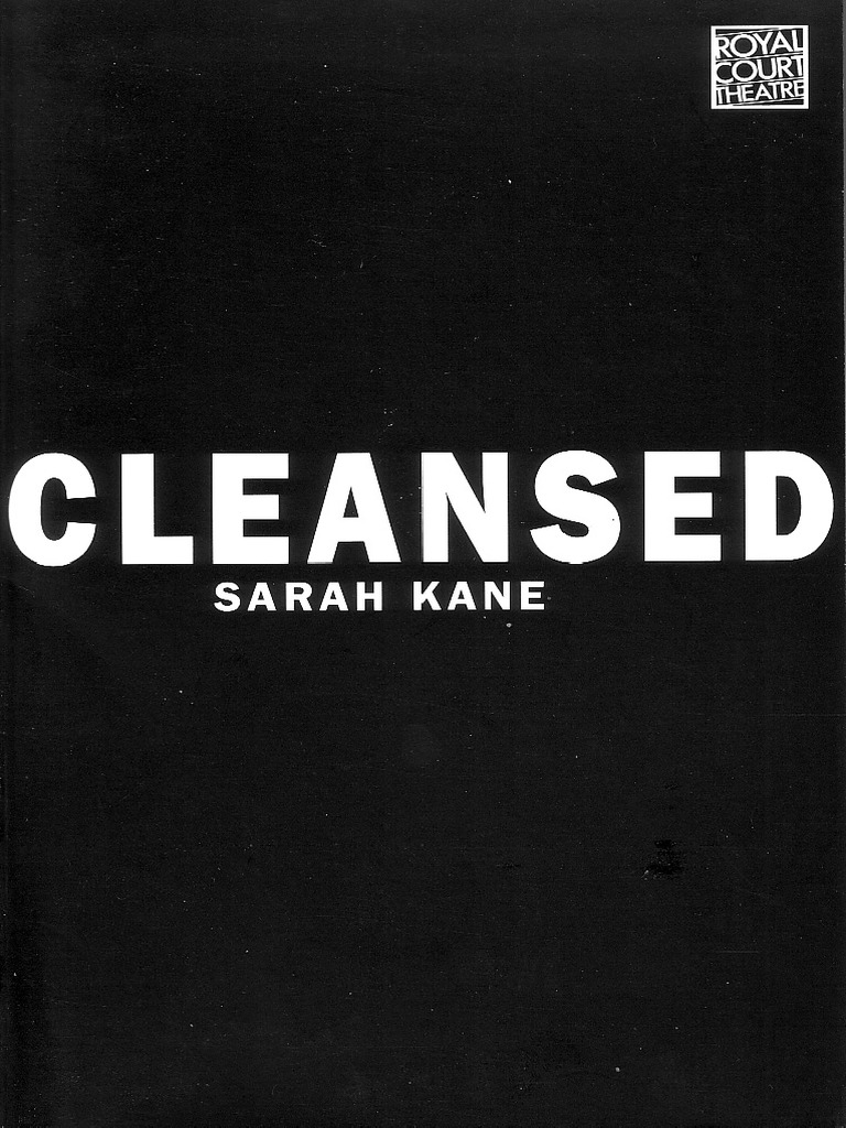 Sarah Kane Cleansed PDF | PDF