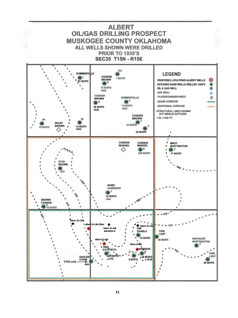 Albert 3 Well Offset Map | PDF | Business | Computers