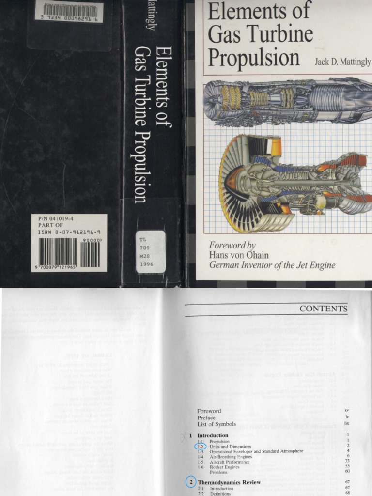 Mattingly, Jack D. - Elements of Gas Turbine Propulsion PDF | PDF ...