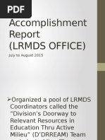 LRMDS Action Plan 2023-2024 | PDF | Teachers | Learning