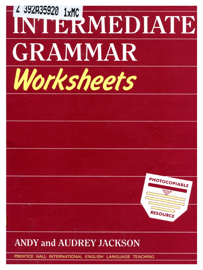 English Intermediate Grammar Worksheets | PDF