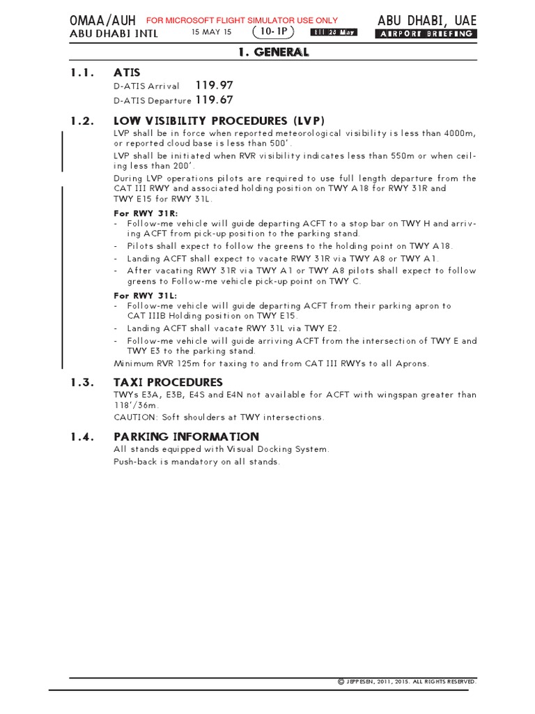 OMAA Chart | PDF | Air Traffic Control | Takeoff