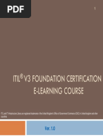 ITSM Foundation Course Material | PDF | Business Process | Audit