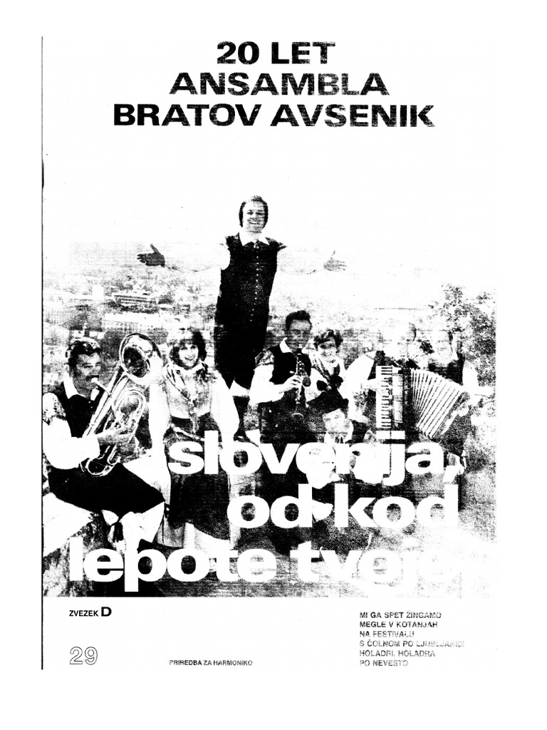 Avseniki - Zvezek - D 29 PDF | PDF