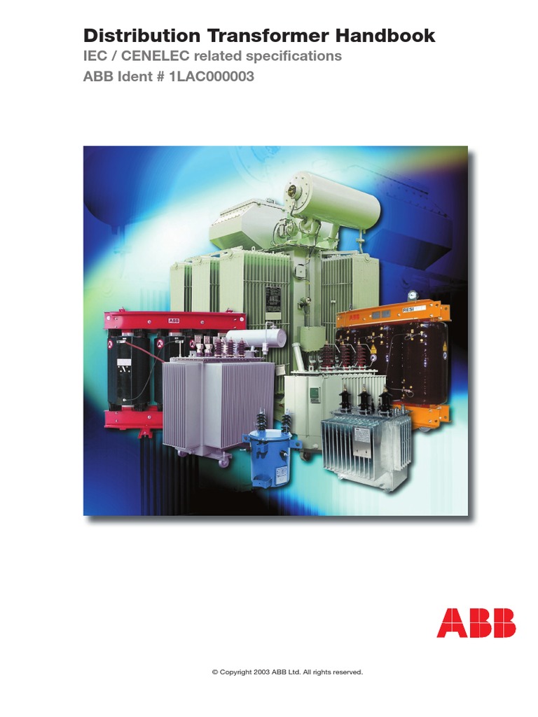 111118798 ABB Distribution Transformer Handbook | Transformer | Relay