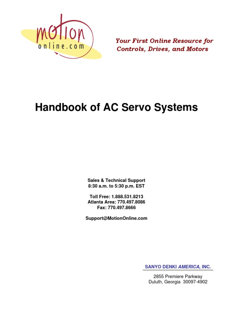Handbook of Ac Servo Systems | PDF | Rectifier | Servomechanism