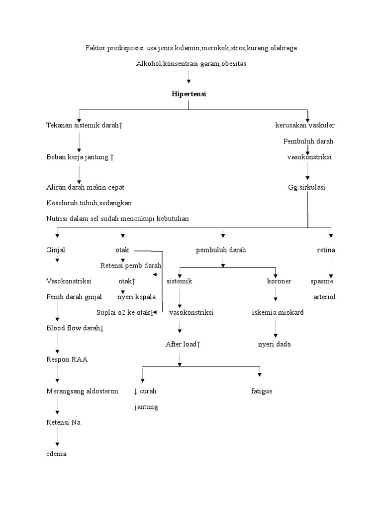 Patway Hipertensi | PDF