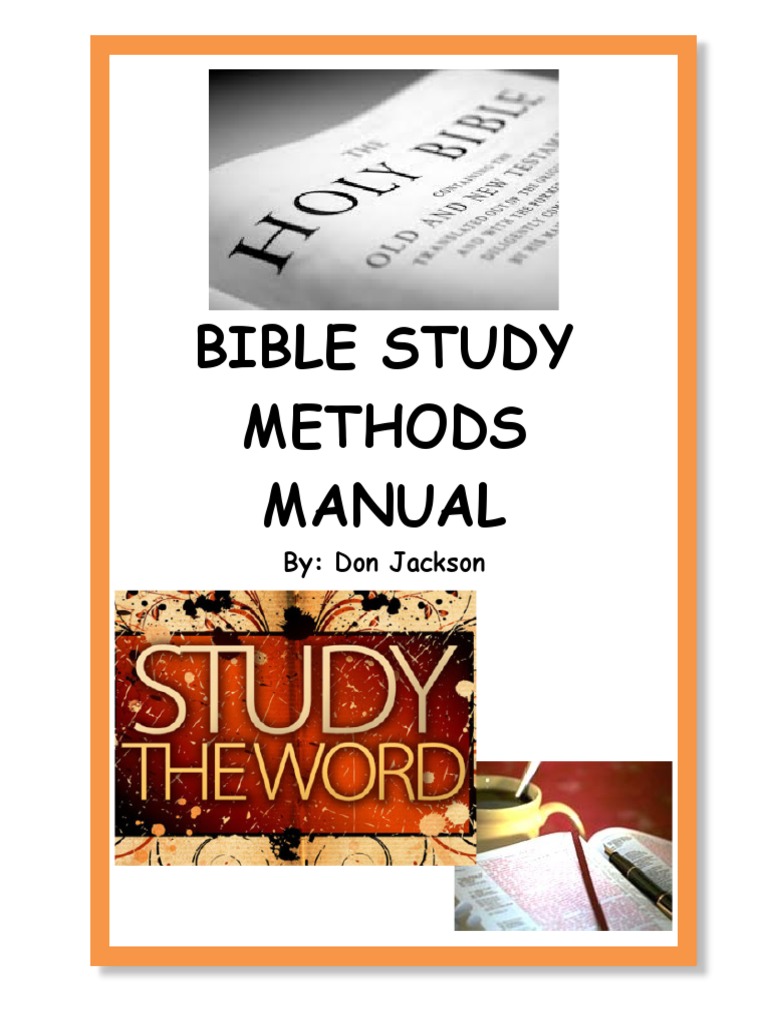 Understanding Bible Study Methods | PDF | Exegesis | Bible