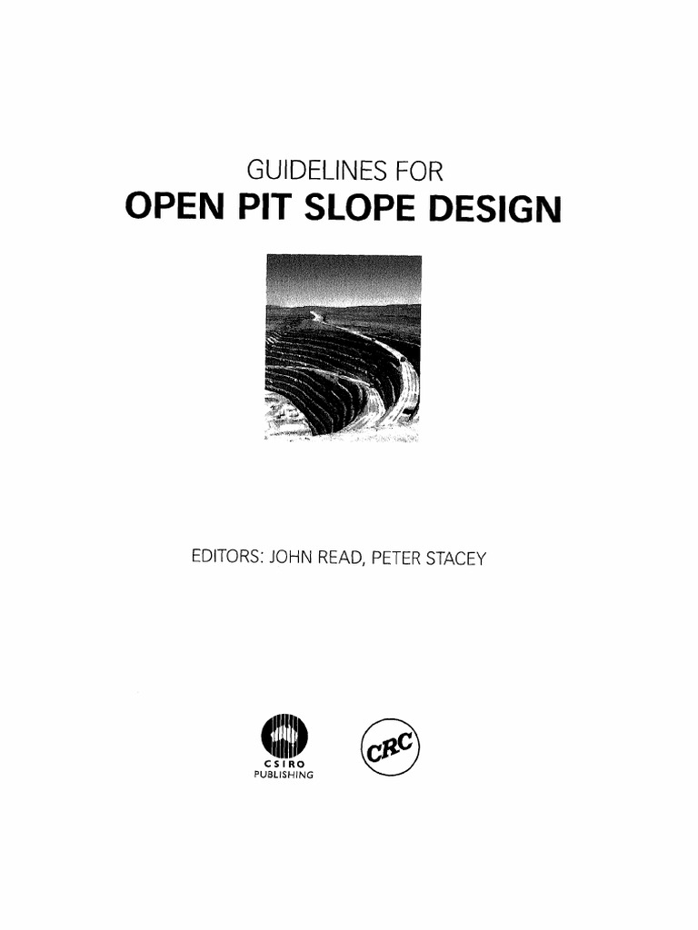 Open Pit Slope Design Guide | PDF | Hydrogeology | Porosity