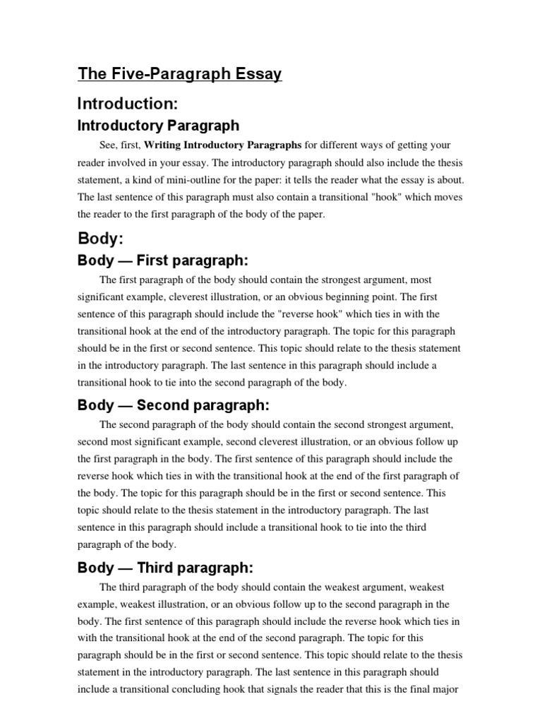 Structure of Compositions | PDF | Essays