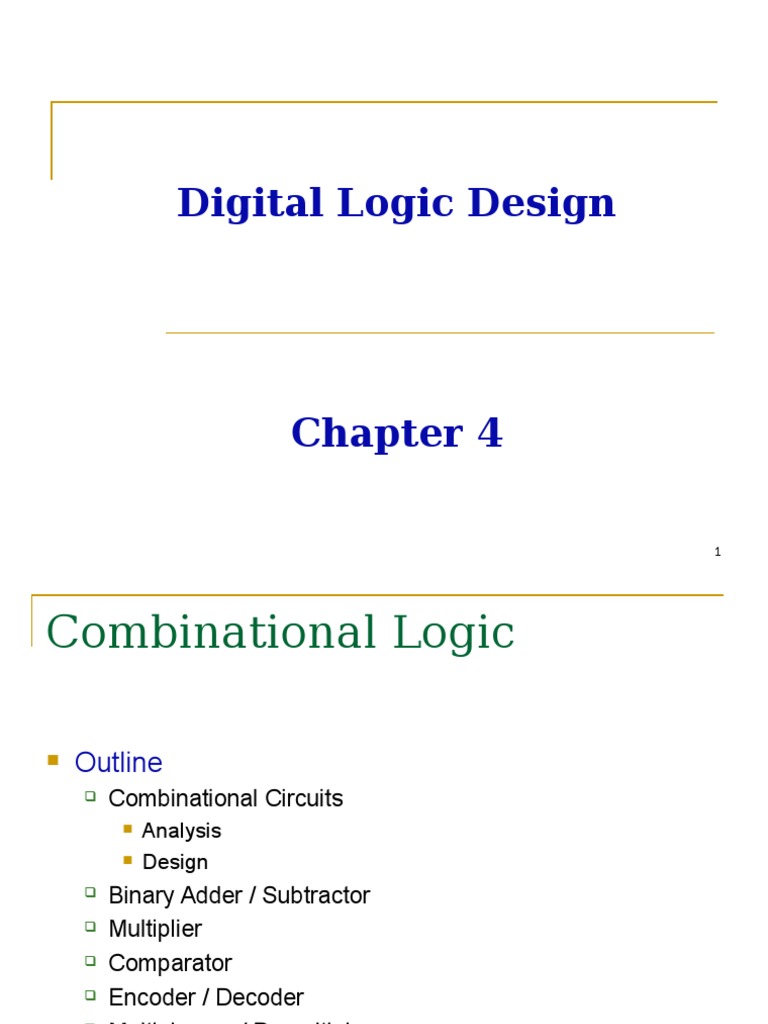 Chapter 4 Complete Pdf Logic Gate Electronic Circuits